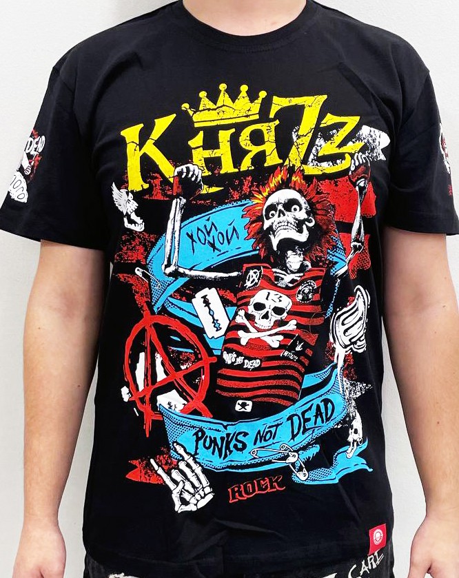 футболка - КНЯZZ (PUNKS NOT DEAD)